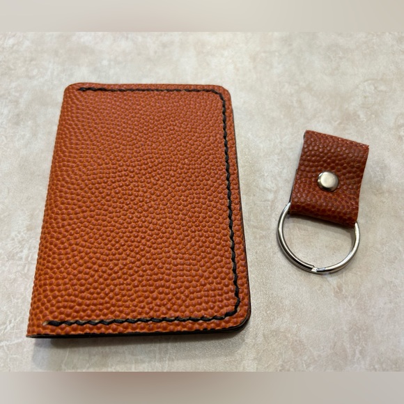 Spalding | Accessories | Genuine Horween Basketball Leather Bifold ...